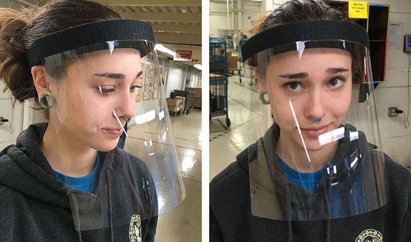 Disc Makers Pivots To Manufacturing Face Shields In Response To COVID ...