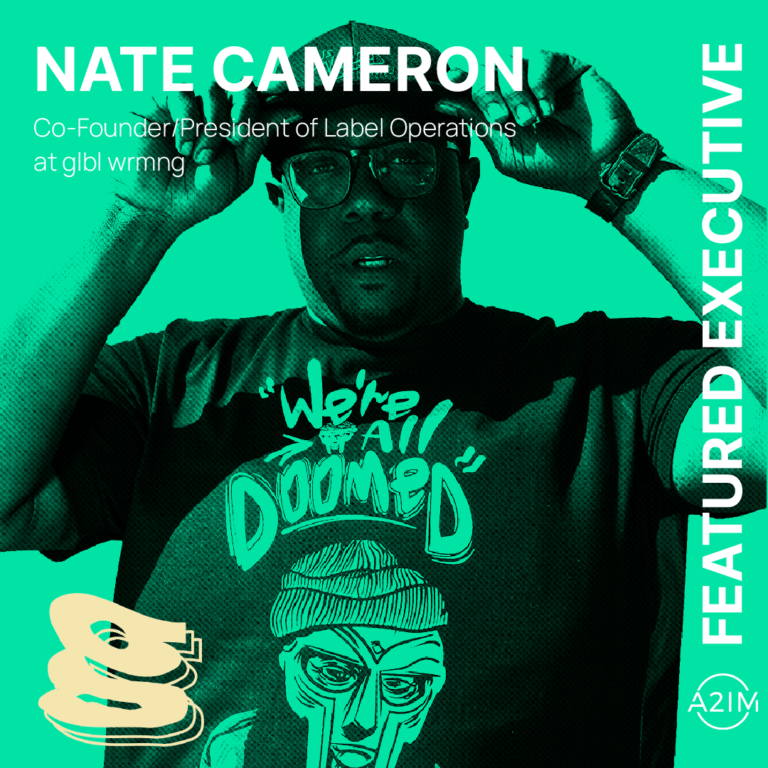 Nate Cameron, Co-Founder/President of Label Relations for glbl wrmng ...