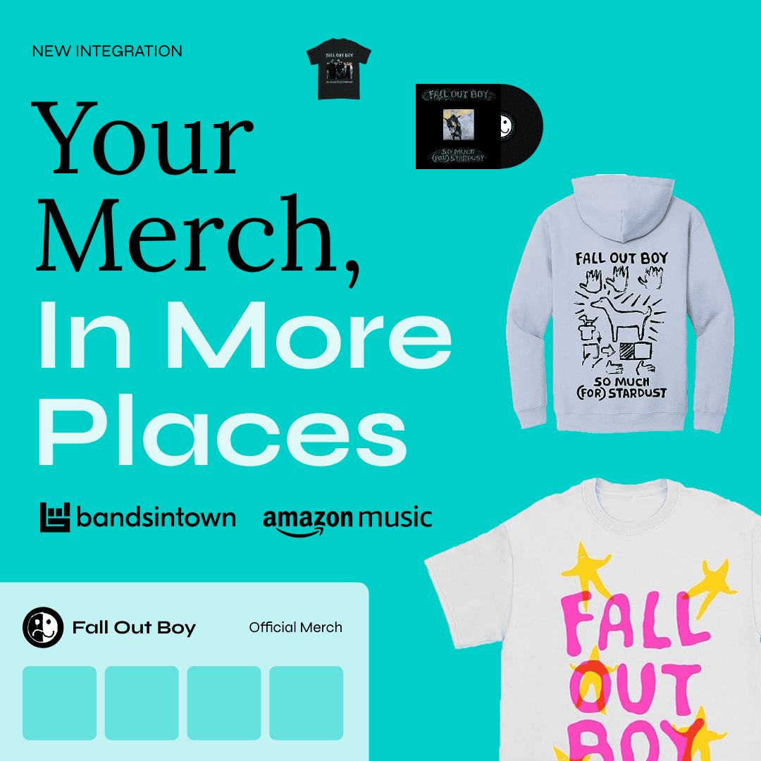 Amazon Music, Bandsintown join forces to help artists sell more merch ...