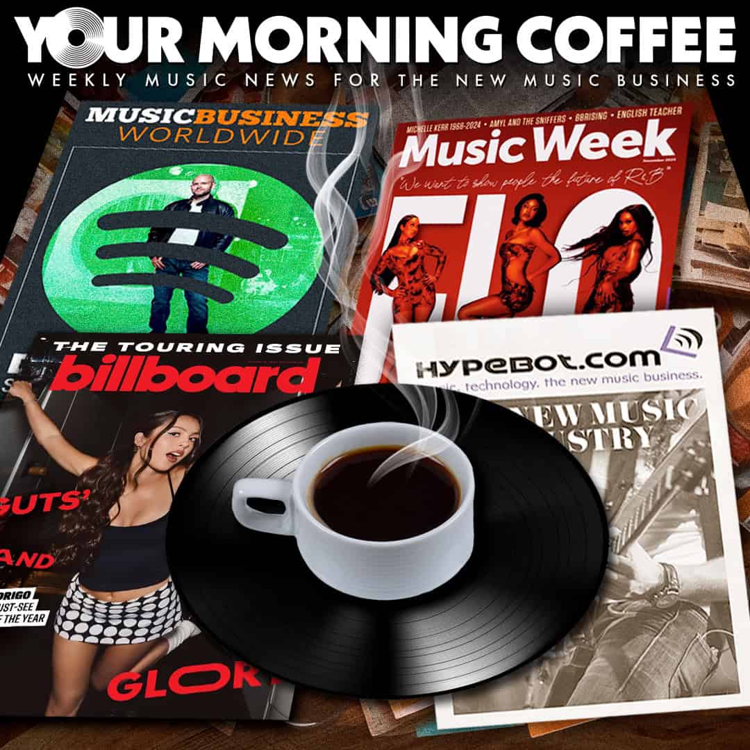 Your Morning Coffee Podcast Turns 5! AI, Spotify Myths, More - Hypebot
