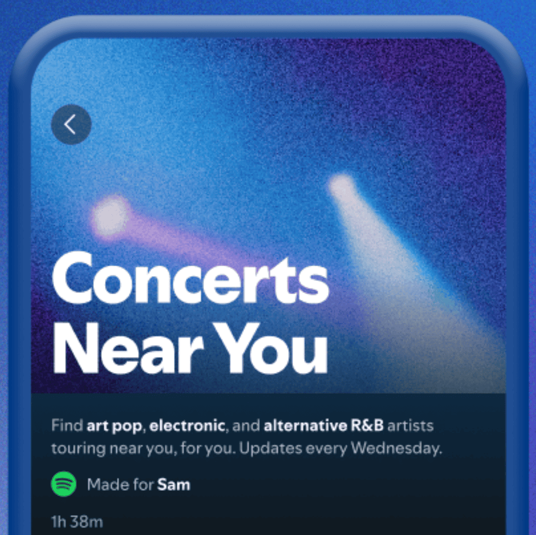 Spotify debuts Concerts Near You playlist: How To Add Events - Hypebot